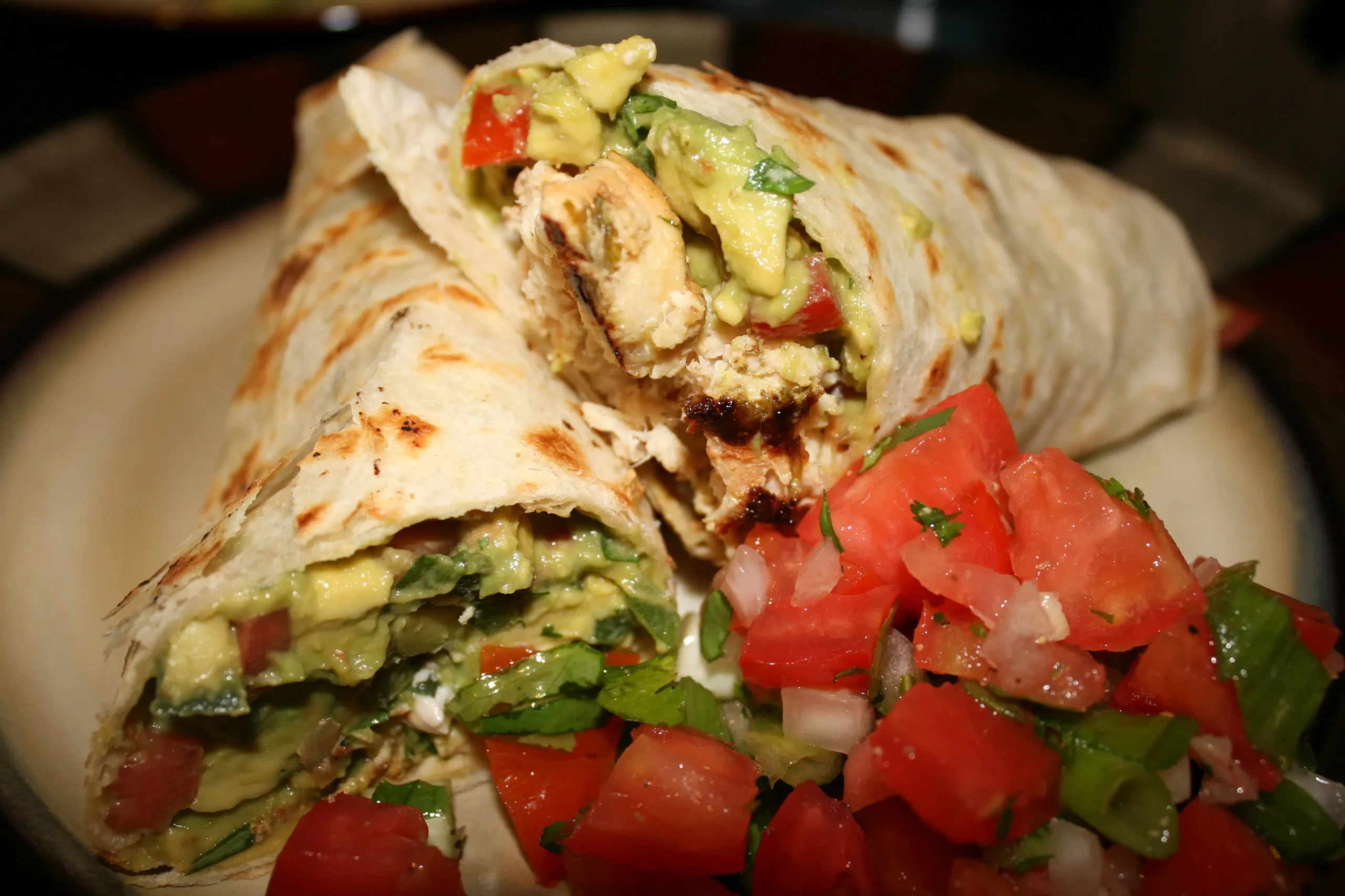 Citrus Marinated Grilled Chicken Burritos → Hungryrecipe
